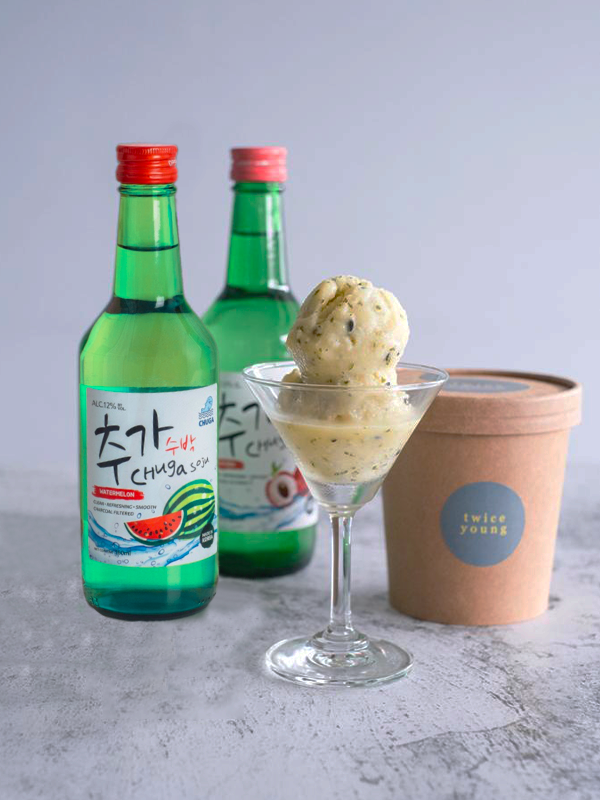 Chuga Soju X Twice Young Collaboration